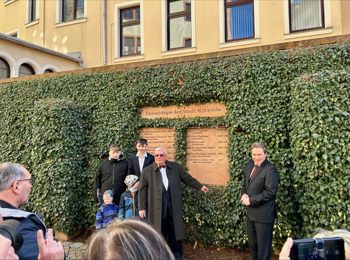 Prof. Dr. Dr. Lothar Otto zum Ehrenbürger ernannt